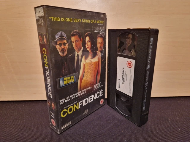 CONFIDENCE - EDWARDS Burns - Rachel Weisz - Big Box PAL VHS Video Tape ...