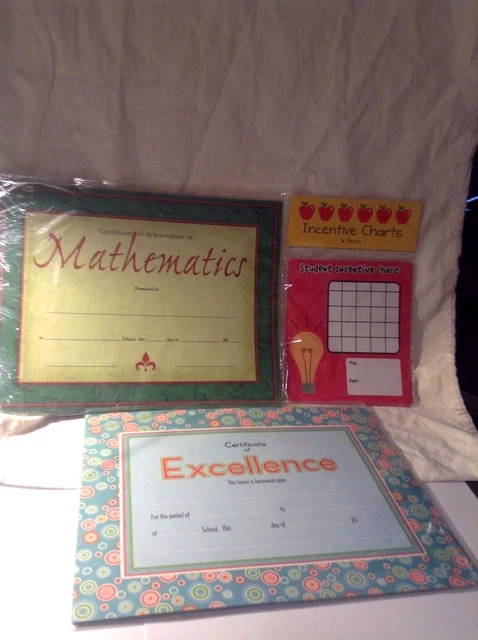 CERTIFICATE OF EXCELLENCE, Certificate of Mathematics & Student ...