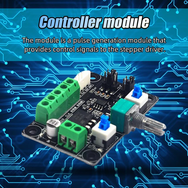 SPEED CONTROL MODULE Board DC 12V-24V Controller Module Pulse ...
