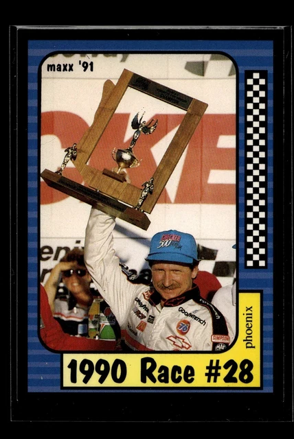 198 ~ DALE Earnhardt Year in Review ~ 1991 Maxx ~ BASE ~EX~RAC EUR 2,76 ...