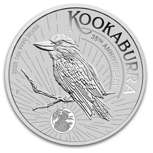 2025 1OZ AUSTRALIAN Perth Mint Silver Kookaburra [In Capsule] £85.61 ...