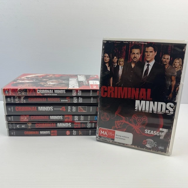 CRIMINAL MINDS : Seasons 1-7 DVD PAL Region 4 AU/NZ Free Postage $44.99 ...