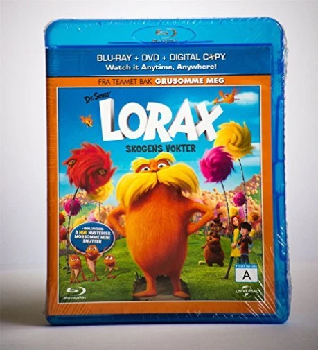 DR.SEUSS THE LORAX (Blu-ray + DVD) Digital Copy £0.99 - PicClick UK