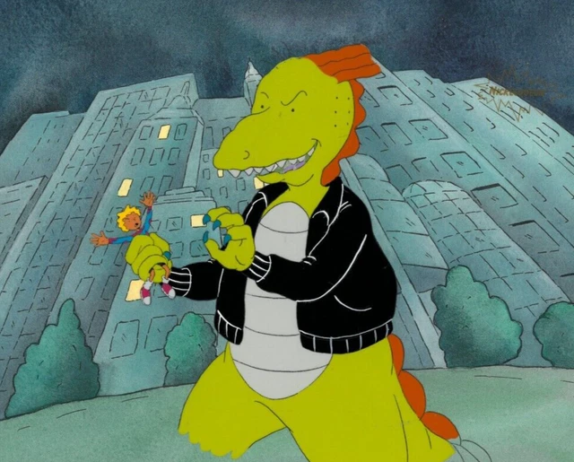 DOUG FUNNIE ORIGINAL 1990's Production Cel Nickelodeon Animation Art ...