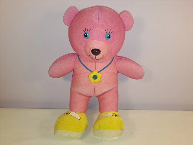 VINTAGE 1990S JELLIKINS Coral 13" Soft Plush Teddy Bear Toy, Just ...