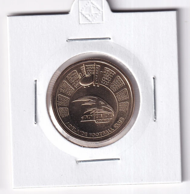 AUSTRALIAN: 2024 $1 Afl Team Adelaide Crows Unc Coin In 2X2 Holder ...