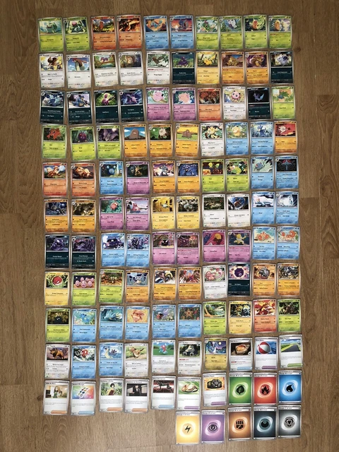 LOT DE 115 Cartes Pokémon 151 normal Écarlate et Violet EV03.5 NEUF EUR ...