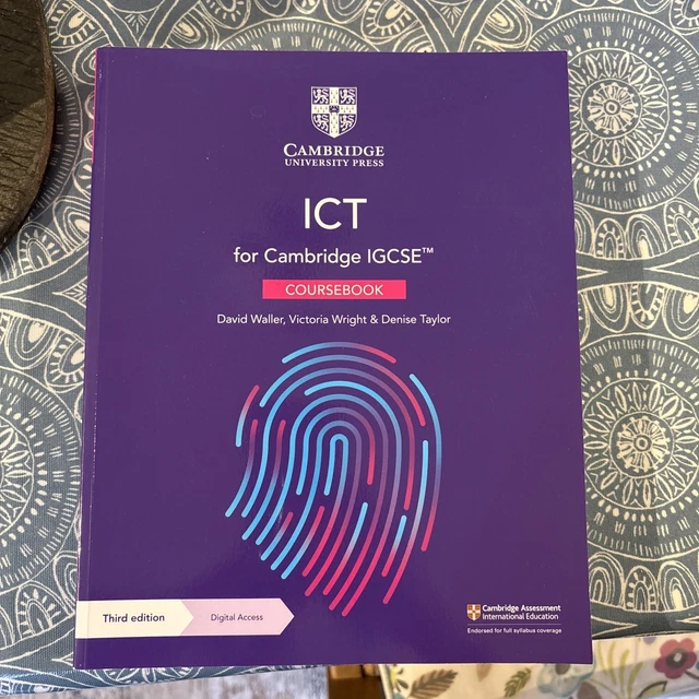 CAMBRIDGE IGCSE ICT Coursebook with digital access (3rd Edition) £19.34 ...