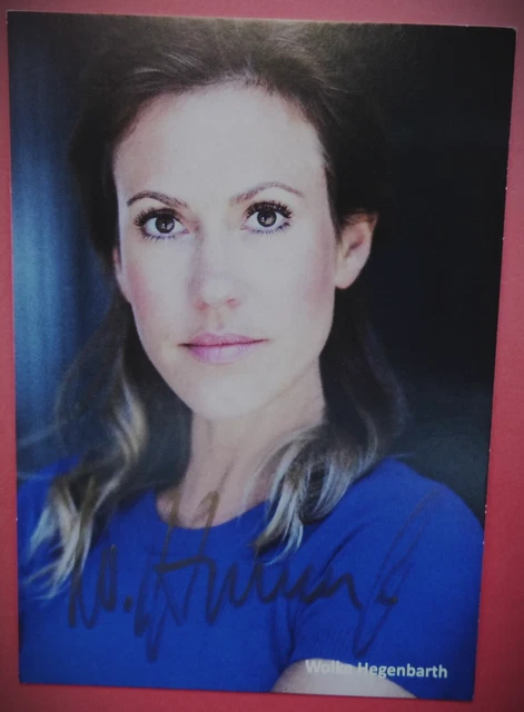 WOLKE HEGENBARTH - Deutsche Schauspielerin - Karte mit Original-Autogramm EUR 1,98 - PicClick DE