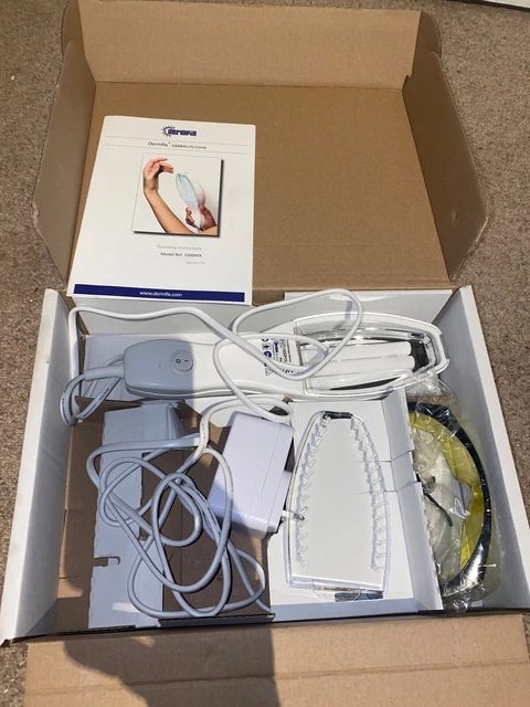 DERMFIX 1000MX UVB Narrowband Lamp Psoriasis Vitiligo Pityriasis £82.00 ...