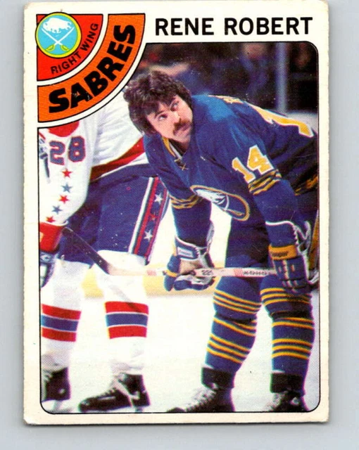 1978-79 O-PEE-CHEE #188 Rene Robert Buffalo Sabres V23557 EUR 1,02 ...