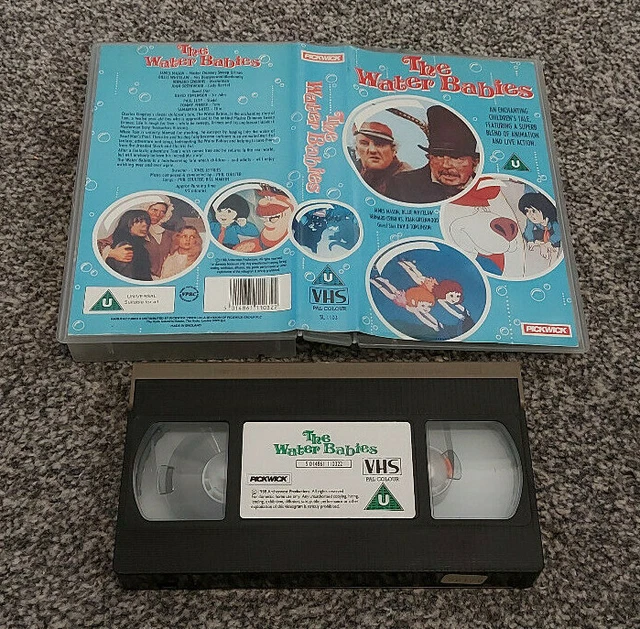 THE WATER BABIES Pickwick Bernard Cribbins Pal Vhs Video Kids Children ...