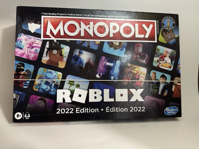MONOPOLY : ROBLOX 2022 Edition Board Game - Complete| Hasbro) $45.00 ...