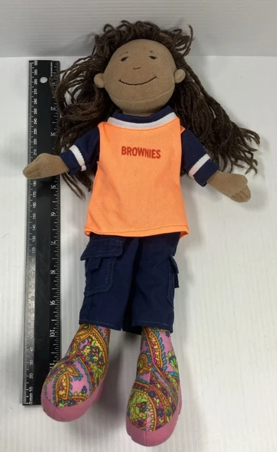 VINTAGE GROOVY GIRLS Doll Girl Guides of Canada Brownie Outfit Soft ...