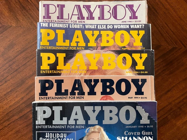 SHANNON TWEED ACTRESS model lot magazine rare Playboy 1982 1985 1986 ...
