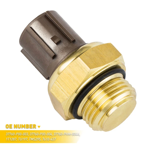 RADIATOR COOLANT FAN Temperature Water Sensor Temp Switch For Honda ...