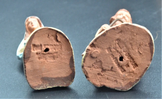 ANCIEN CRÈCHE DE Noël, santons de Provence en terre cuite Paul FOUQUE collection EUR 75,00 ...