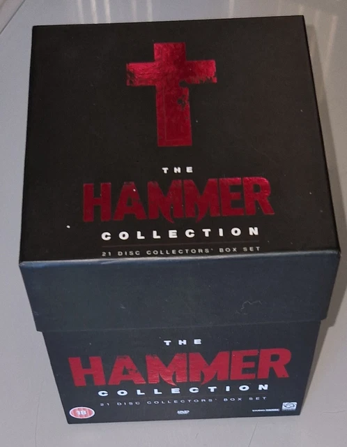 DVD HORREUR THE Hammer Horror Collection box-set 21 DVD discs EUR 50,00 ...