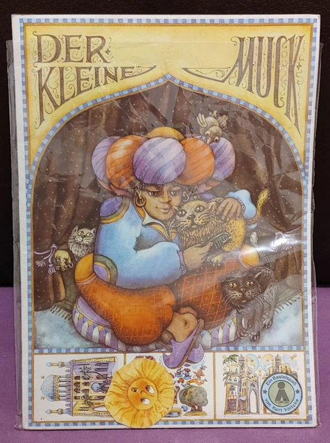 DDR BASTELBOGEN - "Der Kleine Muck" - Plasticart 1986 - Vintage ...