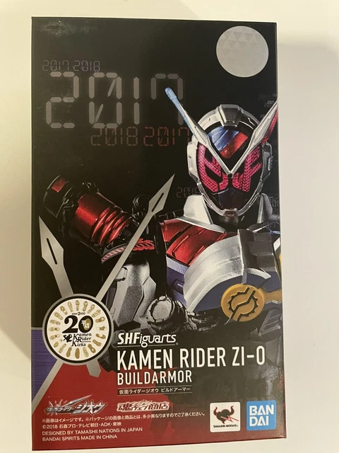 SH FIGUARTS KAMEN Rider Zi-O Build Armor Authentic Complete Bandai 1/12 ...
