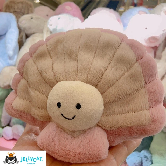 JELLYCAT ULTRA-SOFT SOOTHING: 16cm Ocean Series Clam Clemmie w/ Dust ...