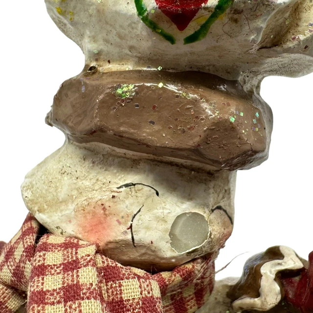 KURT ADLER SNOWFOLK Snowtown Workers Snowman Baker Gingerbread Man ...