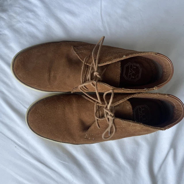 NEXT SIZE 6.5 /40 Casual Tan Brown Suede Leather Lace Up Ankle Boots ...