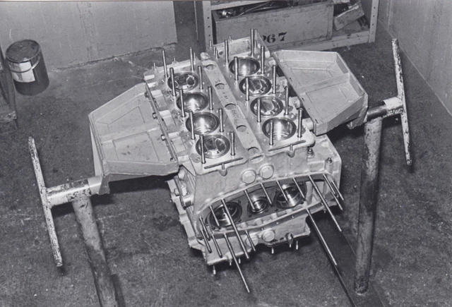 BRM P67 ENGINE Block Casting F1 Gp Car Original Period Geoffrey Goddard ...