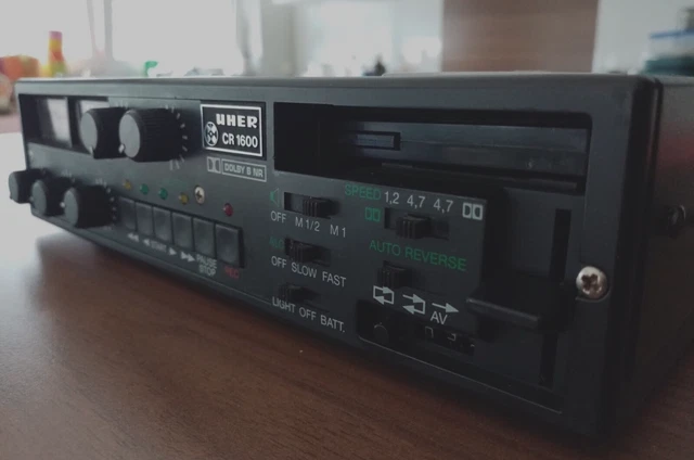 UHER CR 1600 auto reverse professionnel stéréo cassette deck good condition EUR 580,00 - PicClick FR