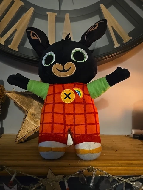 TALKING RAINYBOW BING cBeebies Interactive Toy Light Up 12 Phrases ...