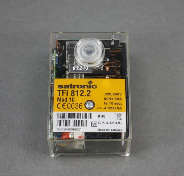 SATRONIC GAS-FEUERUNGSAUTOMAT TFI 812.2 Mod. 10 ( LP55 ) EUR 59,95 ...