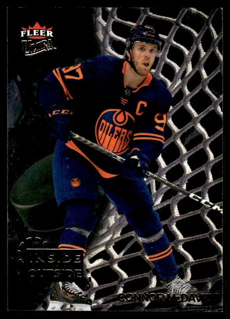 CONNOR MCDAVID INSIDE OUT #IO-17 2022-23 Fleer Ultra Hockey Edmonton ...