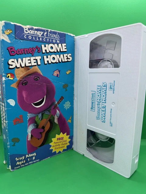 BARNEY - BARNEYS Home Sweet Homes (VHS, 1993) $7.84 - PicClick CA
