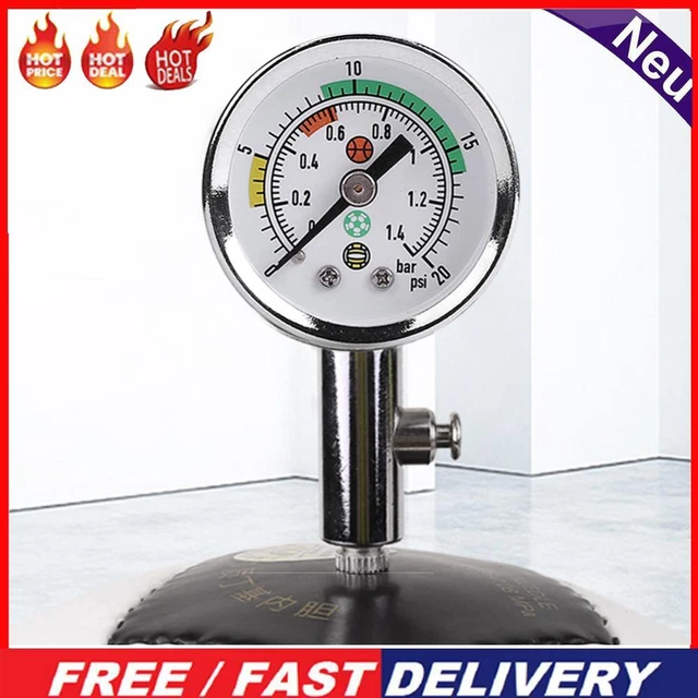 FOOTBALL BAROMETER PORTABLE Soccer Ball Barometers Sport Measuring Instruments EUR 11,80 ...