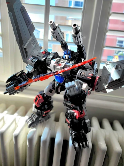 TRANSFORMERS BEAST WARS Masterpiece scale Optimal Optimus Primal black ...