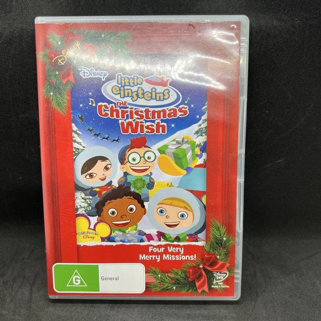 LITTLE EINSTEINS - The Christmas Wish region 4 DVD (Disney animated ...