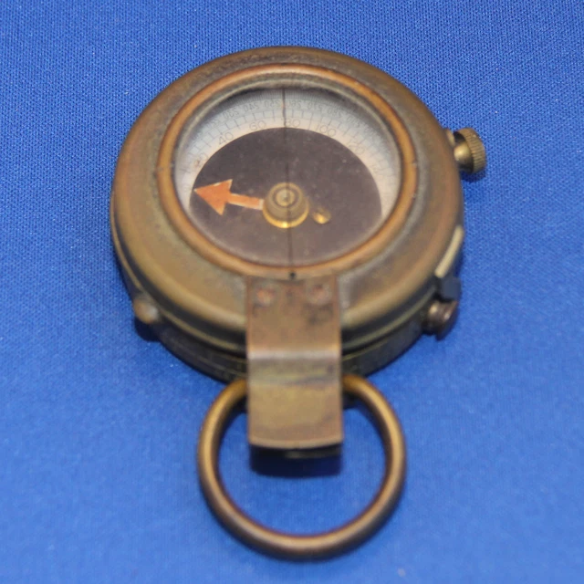 WORLD WAR ONE Officers' Marching Compass *MISSING LEATHER CASE* 1918 ...