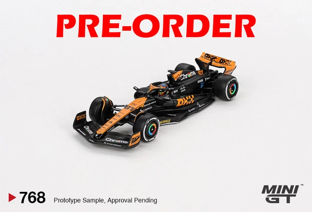 (PRE-ORDER) MINI GT #81 1/64 McLaren F1 MCL60 2023 3rd Japanese GP Oscar Piastri $34.46 ...