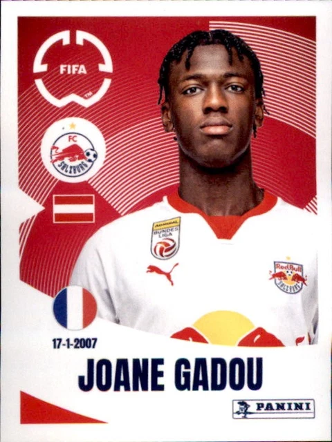 PANINI FIFA CLUB World Cup 2025 Sticker 537 - Joane Gadou - RB Salzburg ...