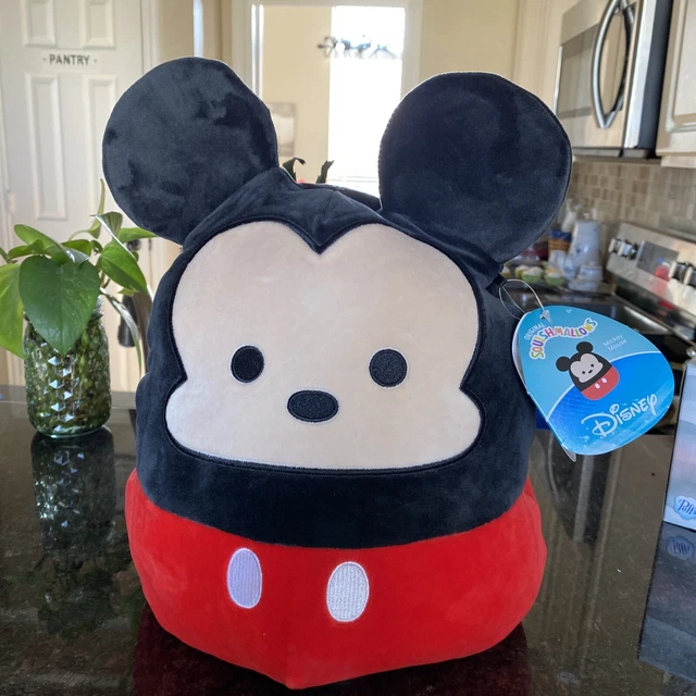 SQUISHMALLOW OFFICIAL MICKEY Mouse Disney Kellytoy Plush 14" Ultrasoft ...