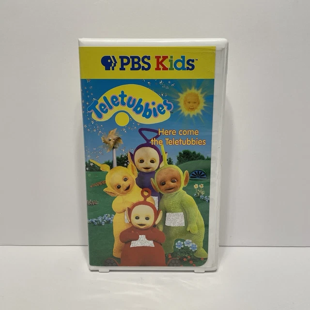 TELETUBBIES HERE COMES the Teletubbies VHS 1997 PBS Kids Warner Bros ...