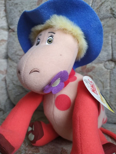 THE MAGIC ROUNDABOUT Ermintrude Cow Plush Soft Toy 2004 Vivid ...