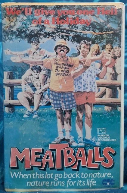 VHS MEATBALLS 1979 Comedy PAL Bill Murray $40.00 - PicClick AU