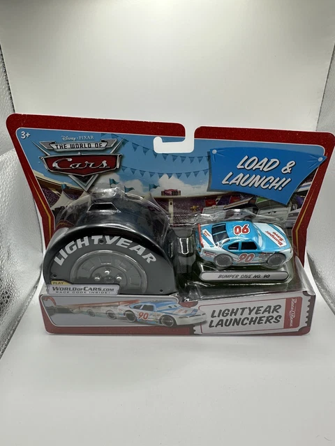 DISNEY PIXAR CARS Bumper Save Lightyear Launcher Diecast 1:55 Combine ...