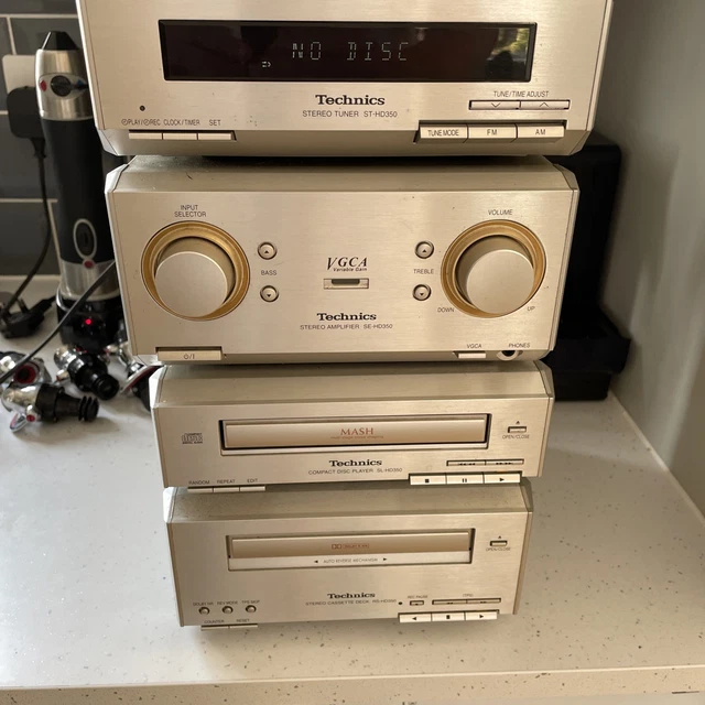 TECHNICS HD350 HI-FI System with CD Player, Cassette Deck, Tuner, and ...