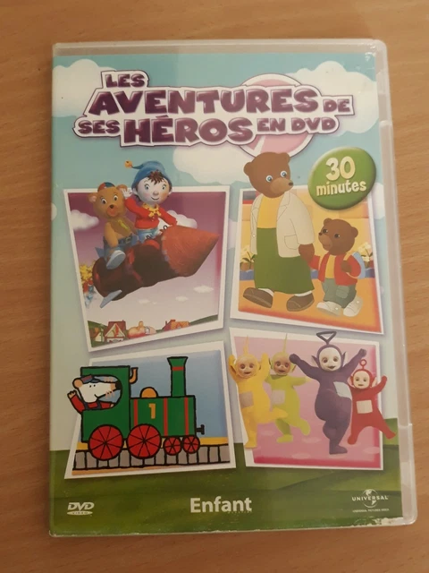 LES AVENTURES DE ses héros en DVD - Oui oui Petit Ours Brun Teletubbies ...