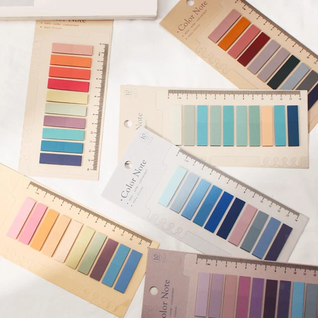Pastel Color Index Tabs Annotation Tabs Reading Notes Aesthetic Classification £9 37 Picclick Uk