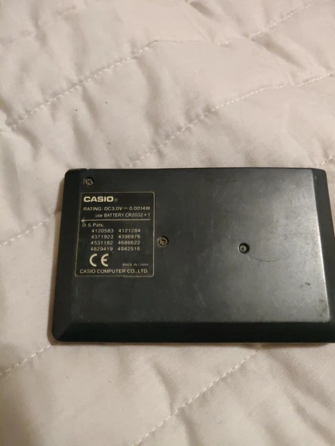 CASIO DATA BANK DC-4000 Calculator Personal Information Organizer ...