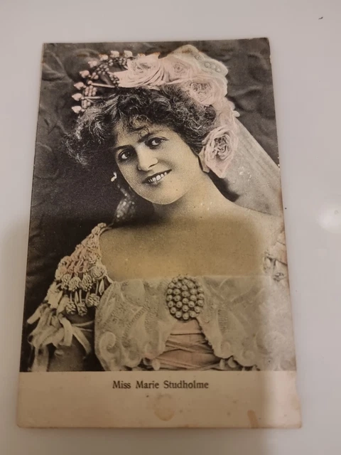 POSTCARD. ACTOR ACTRESS. Marie Studholme. Vintage. c1910's EUR 4,85 - PicClick FR