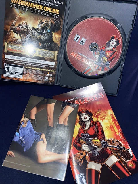 COMMAND AND CONQUER Red Alert 3 PC Game - COMPLETE Poster, Key FAST ...